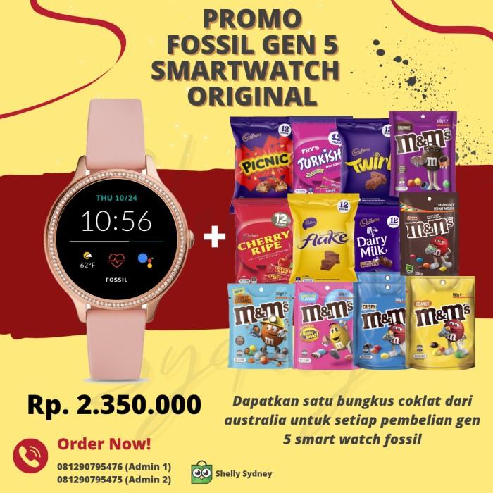 Jual FTW6066 JAM F0SSIL ORIGINAL - Gen 5E Smartwatch PINK Blush ...