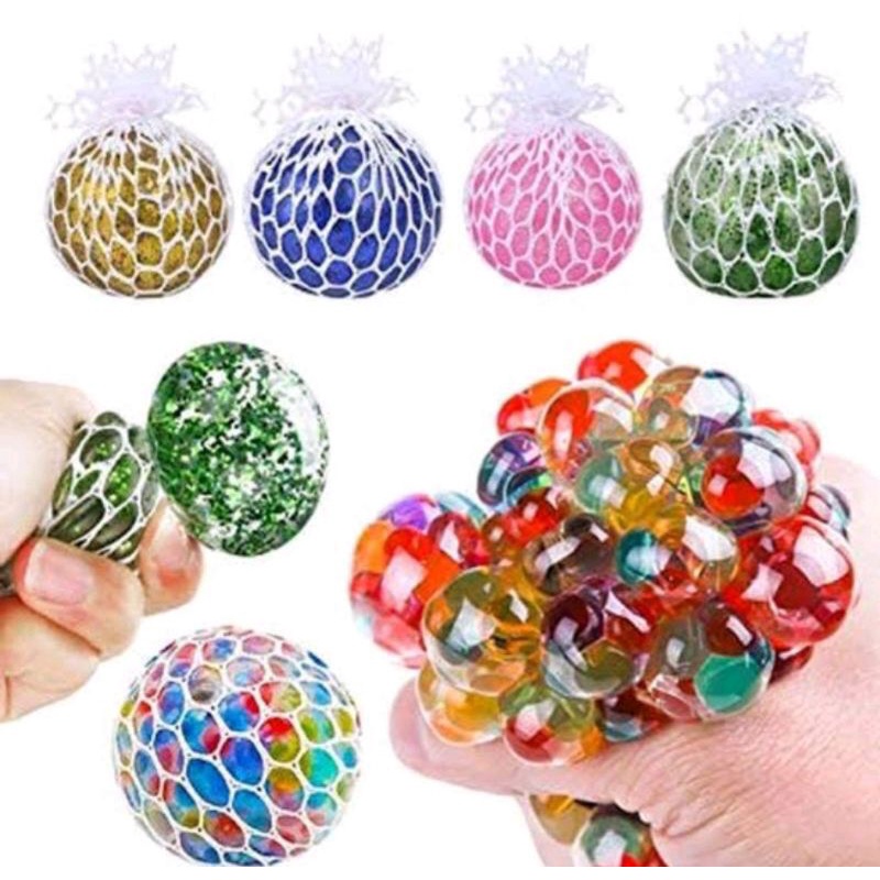 Jual Mesh Squish ball isi 12 biji | Shopee Indonesia
