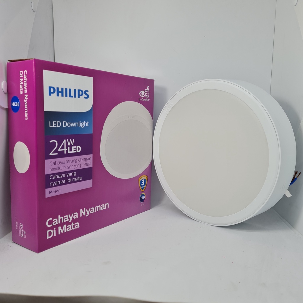 Jual Downlight Philips Meson OB ( Outbow ) 24 Watt & 17 Watt Putih ...
