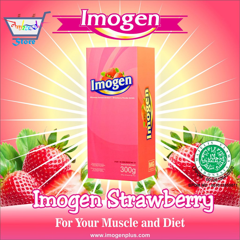 Jual IMOGEN Strawberry | Shopee Indonesia