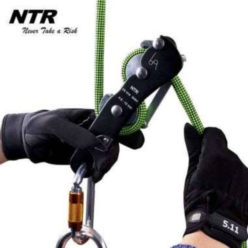 Jual Self Braking Descender Auto Stop Climbing Safety Rappeling ...