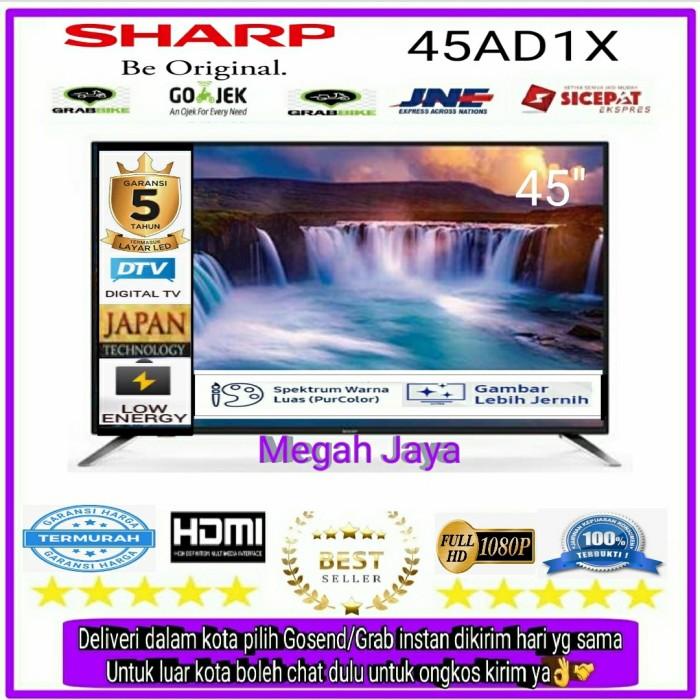 Jual LED TV SHARP 45 inch 45AD Digital Full HD TV Garansi Resmi ...
