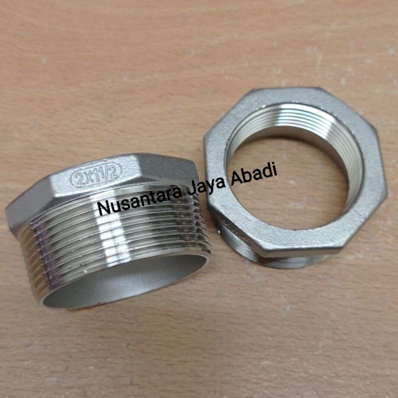 Jual Bushing Vring Vlok Ring Stainless 304 2 x 1 1/2 " inchi | Shopee ...