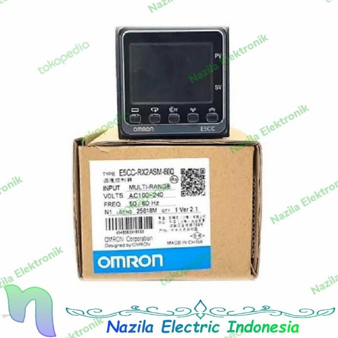 Jual Omron E5CC-RX2ASM-800 Temperature Control 100-240VAC Original | Shopee Indonesia
