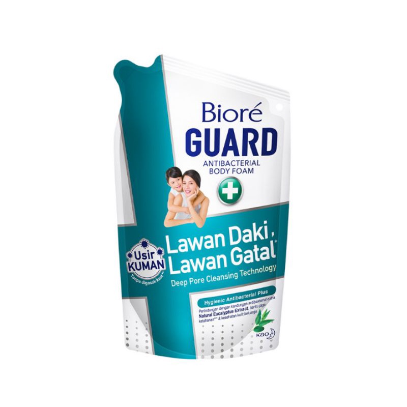 Jual Biore Guard Aneka Body Foam sabun mandi Anti gatal biru merah ...