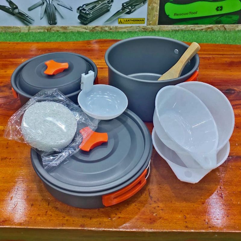 Jual Cooking Set DS 300 Nesting Outdoor | Shopee Indonesia