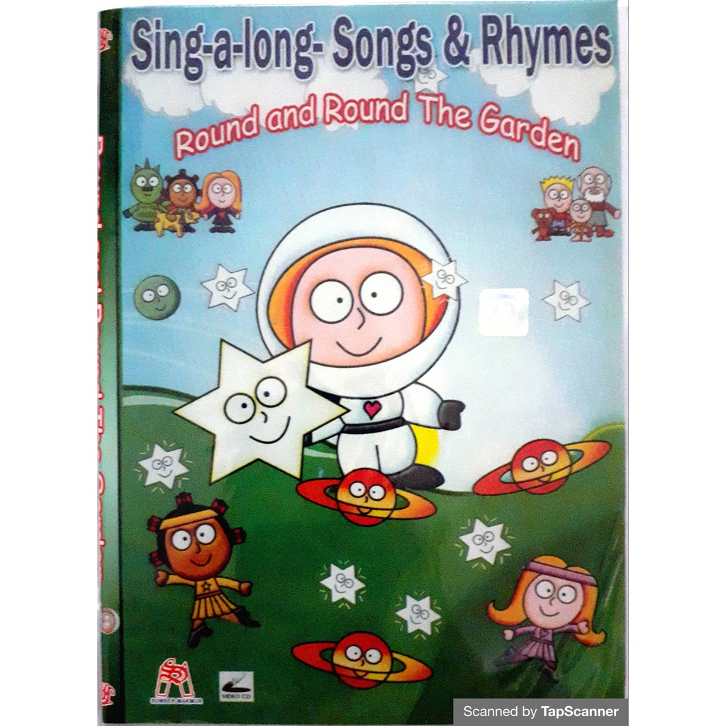 Jual Sing Along Songs & Rhymes Round and Round The Garden | VCD ...