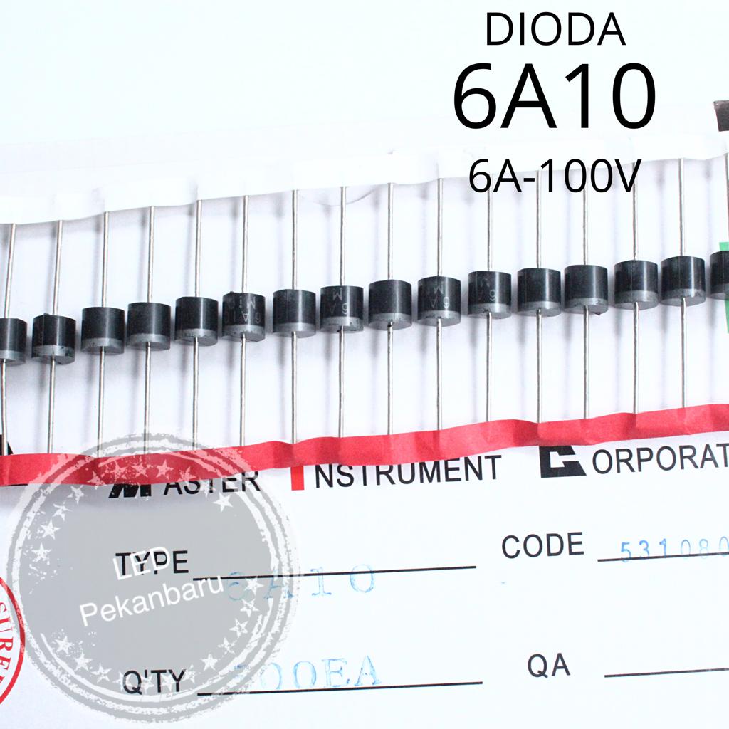Jual DIODA 6A10 MIC DIODE 6A 100V RENTENG | Shopee Indonesia