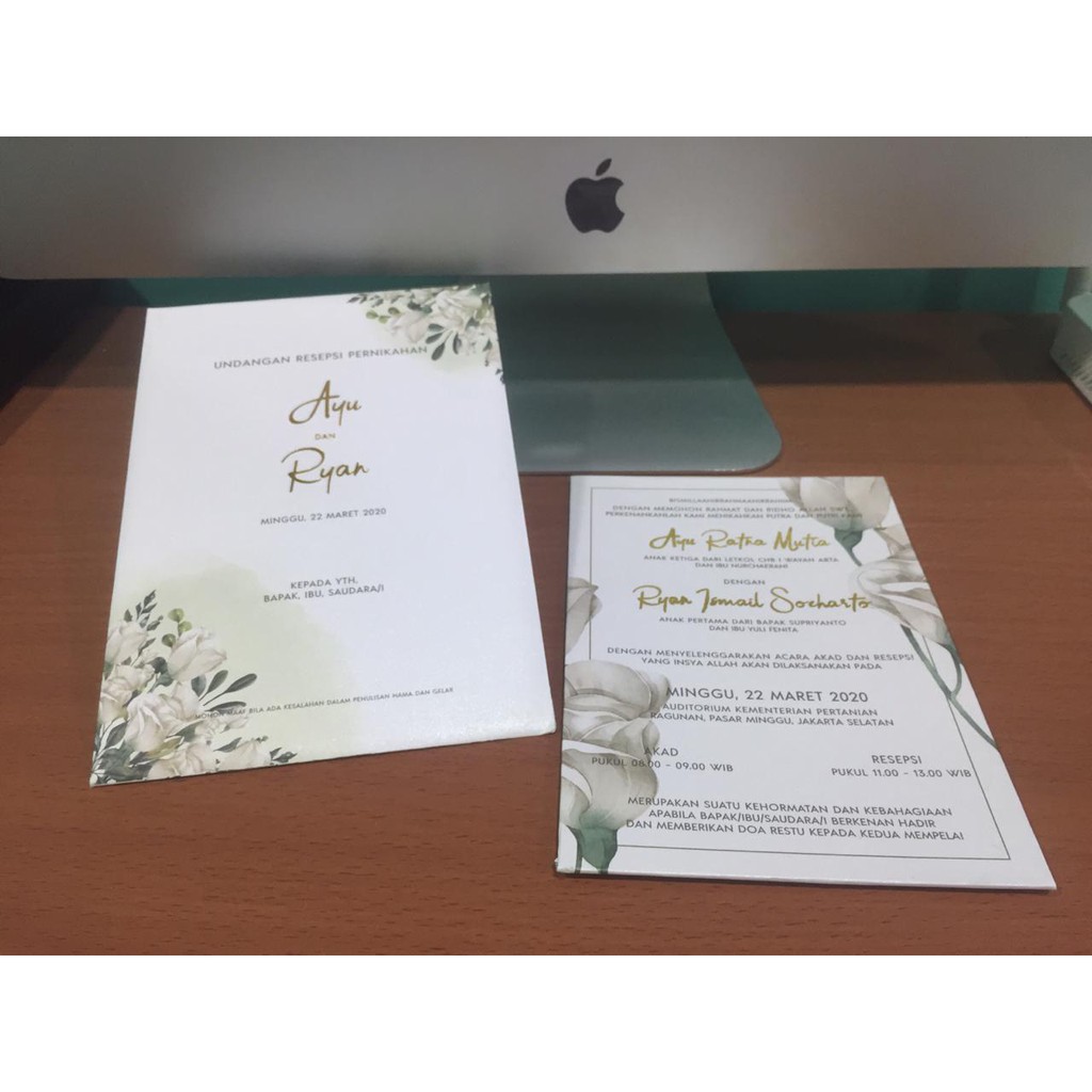 Jual Undangan Custom | Shopee Indonesia