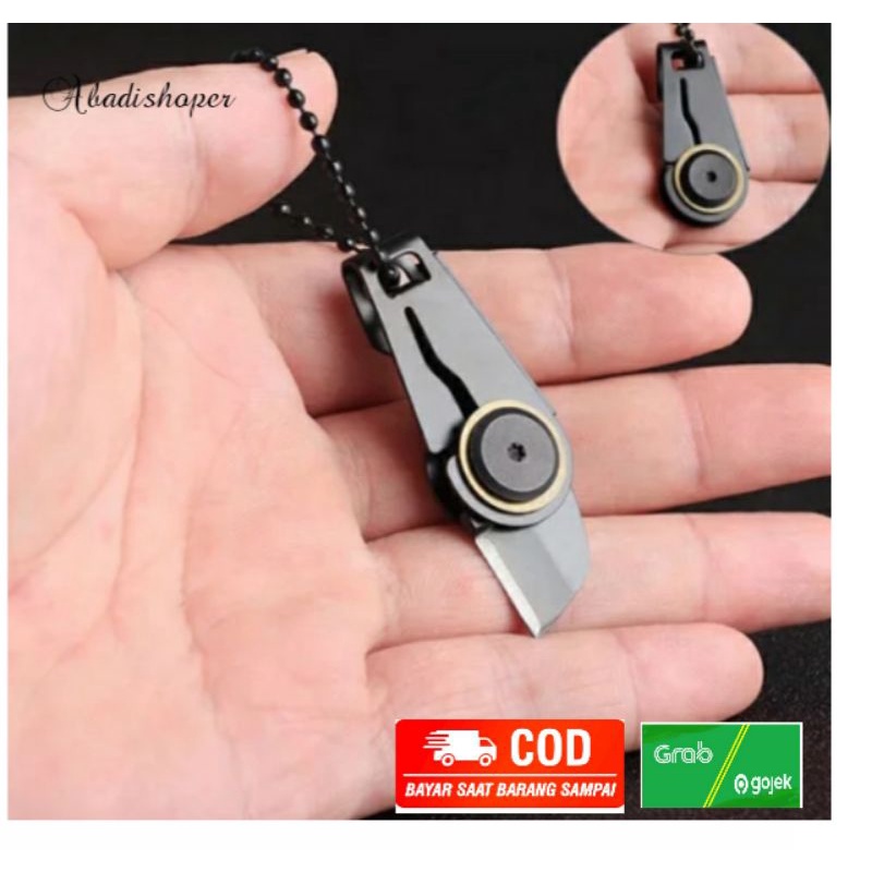 Jual Pisau lipat mini/pisau pocket folding Edc Survival | Shopee Indonesia