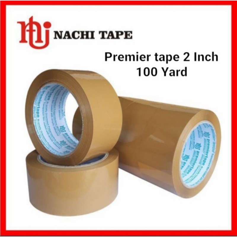 Jual Lakban / Plakban 2 Inch Premier Tape by Nachi (Box) | Shopee Indonesia
