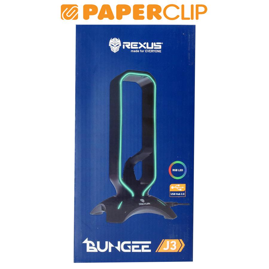Jual HEADSET STAND REXUS J3 BUNGEE BLACK | Shopee Indonesia