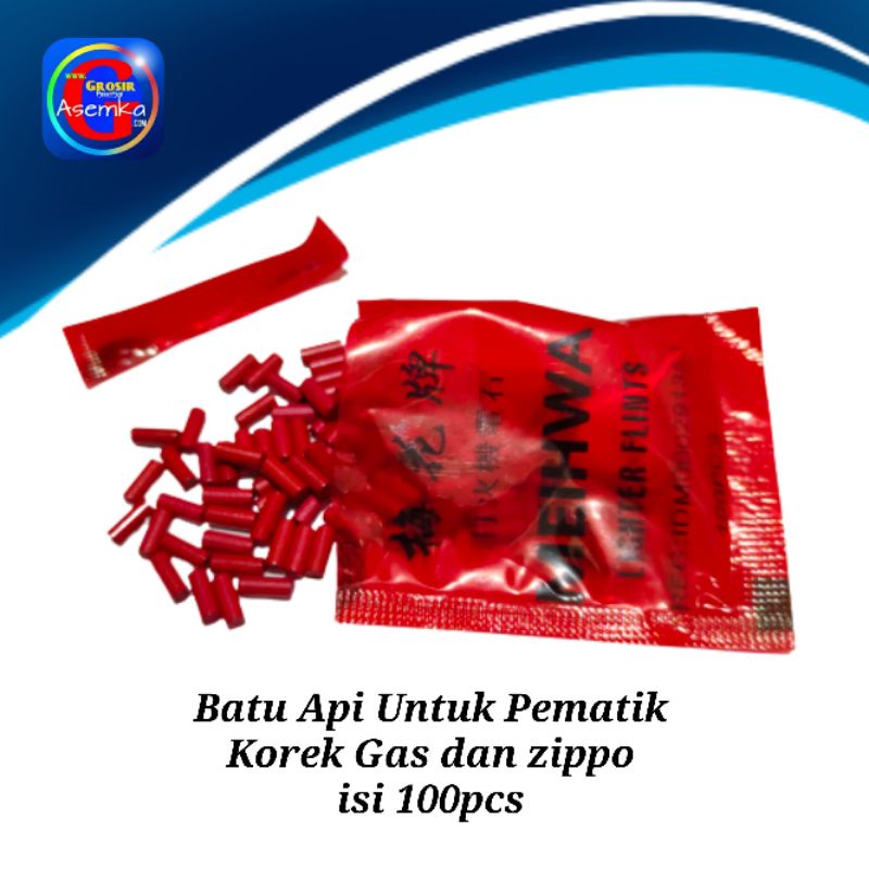 Jual [GPA] Batu Korek batu api isi 100pcs | Shopee Indonesia