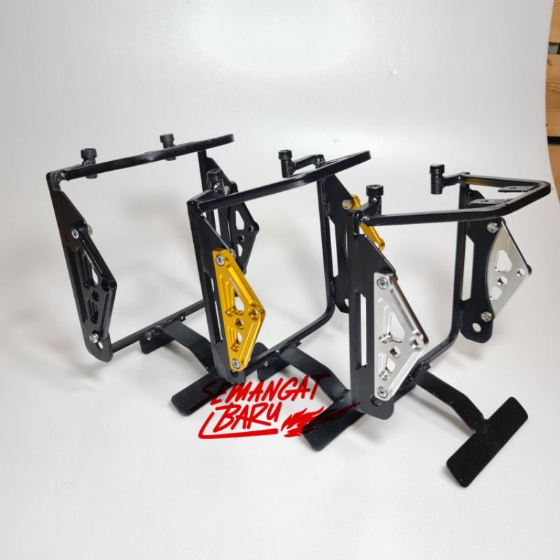 Jual BRAKET LAMPU KHUSUS UPSIDE DOWN RIDE IT SCARLET SEMUA MOTOR BYSON ...