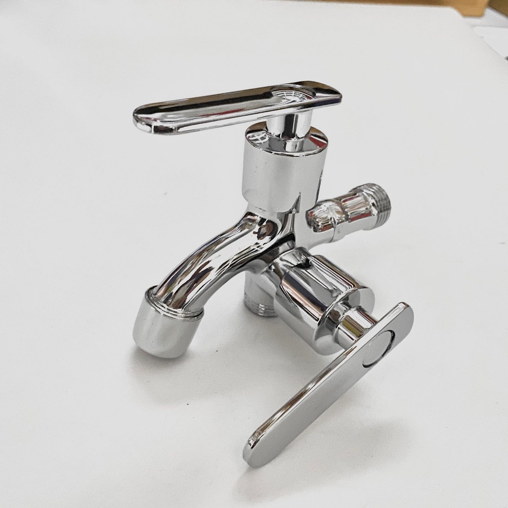 Jual Kran shower Cabang Murah FF- Keran Air Double Murah utk selang shower mandi dan bak ...