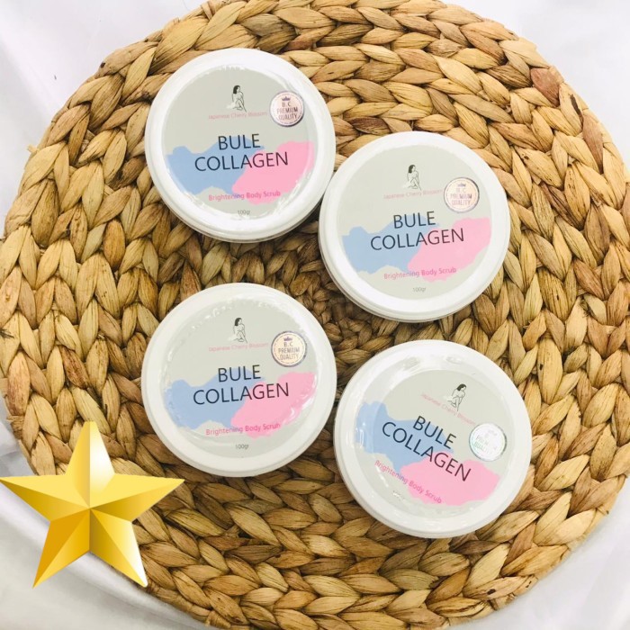 Jual AS Bule Collagen Brightening Body Scrub Lulur Infinity Crystaline Premium Quality 100 Gr ...