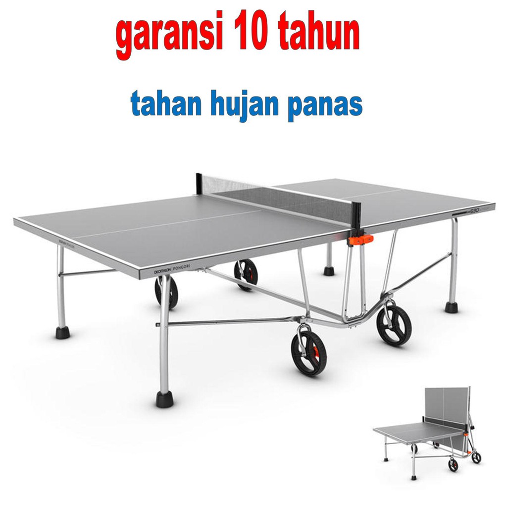 Jual Meja Pingpong Outdoor Table Tennis Tenis Ping Pong Pimpong Out Door tahan cuaca hujan panas ...
