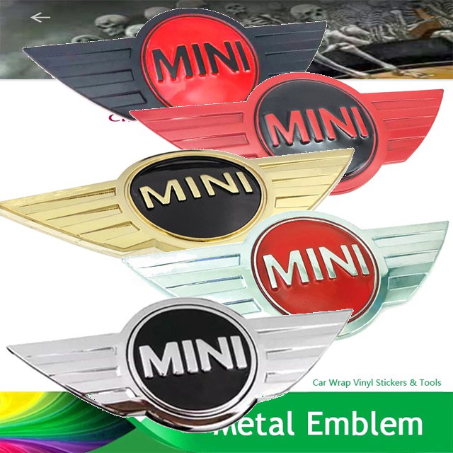 Jual Emblem Logam Mini Cooper 115mm x 45mm | Shopee Indonesia
