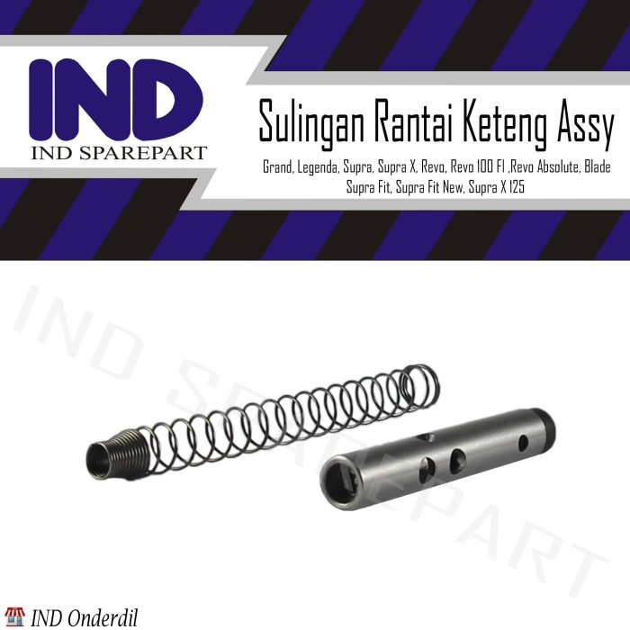 Jual IND Onderdil Suling-Sulingan Rantai Keteng Tensioner Assy Supra-X ...
