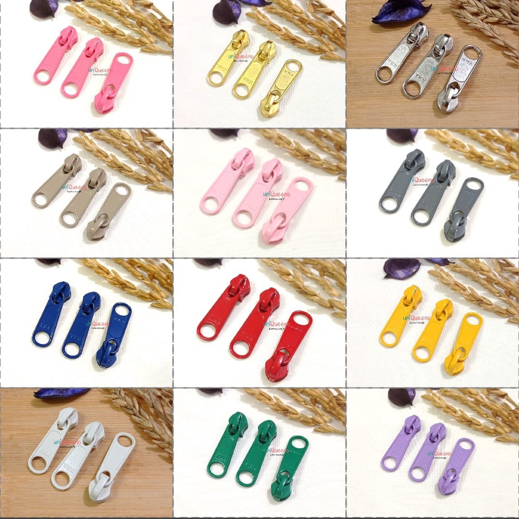 Jual Kepala Resleting / Head Zipper YKK DFL Nylon #5 | Shopee Indonesia
