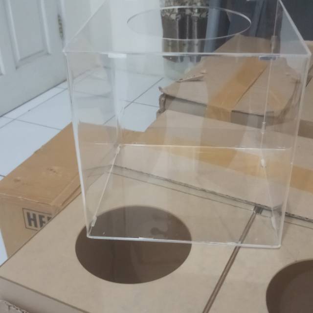 Jual lucky dip box undian kupon akrilik dan sterofoam bulir | Shopee ...