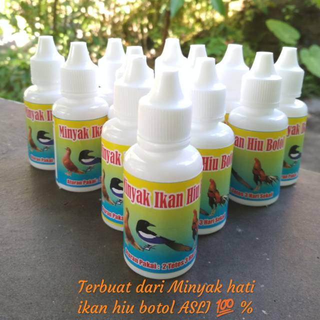 Jual Minyak ikan hiu buat burung merpati terbuat dari minyak hati ikan ...