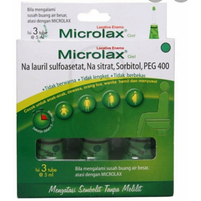 Jual Microlax gel per PCS/biji tanpa packing( diambil dari 3s) | Shopee ...