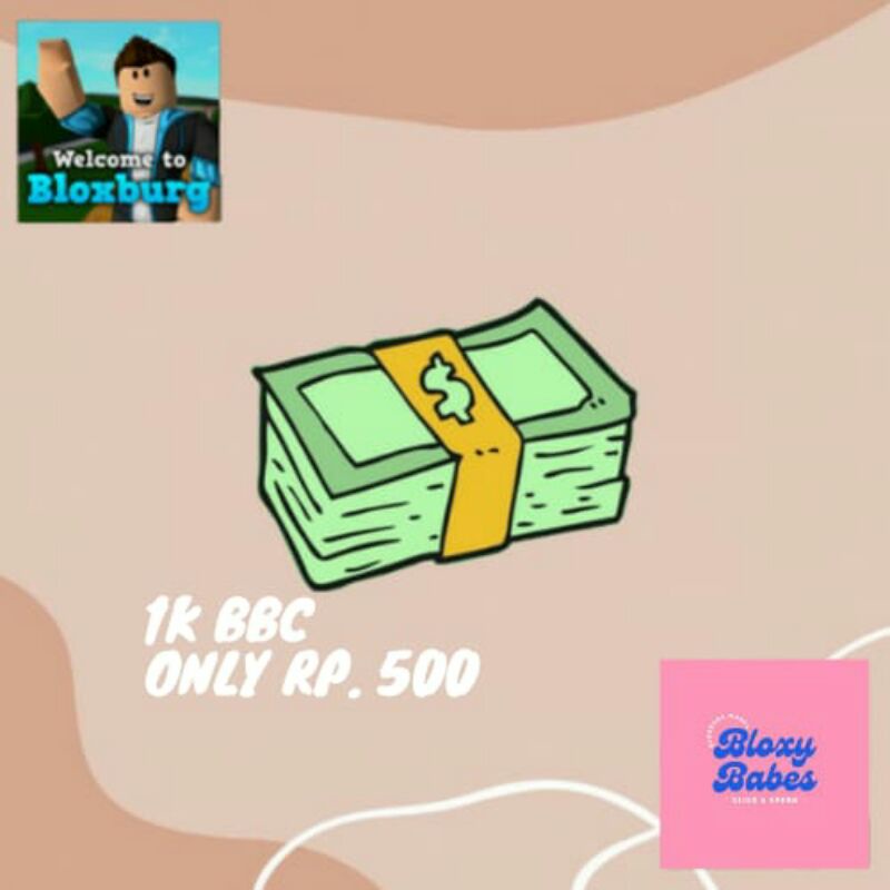 Jual Promo Uang Game Bloxburg Bloxburg Cash Shopee Indonesia
