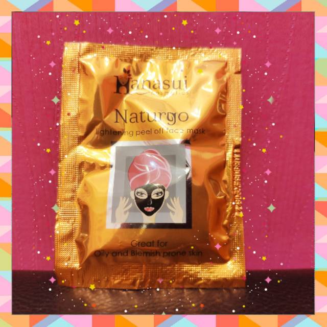 Jual Hanasui Naturgo Lightening Peel Off Mask (Masker Wajah) (Masker ...