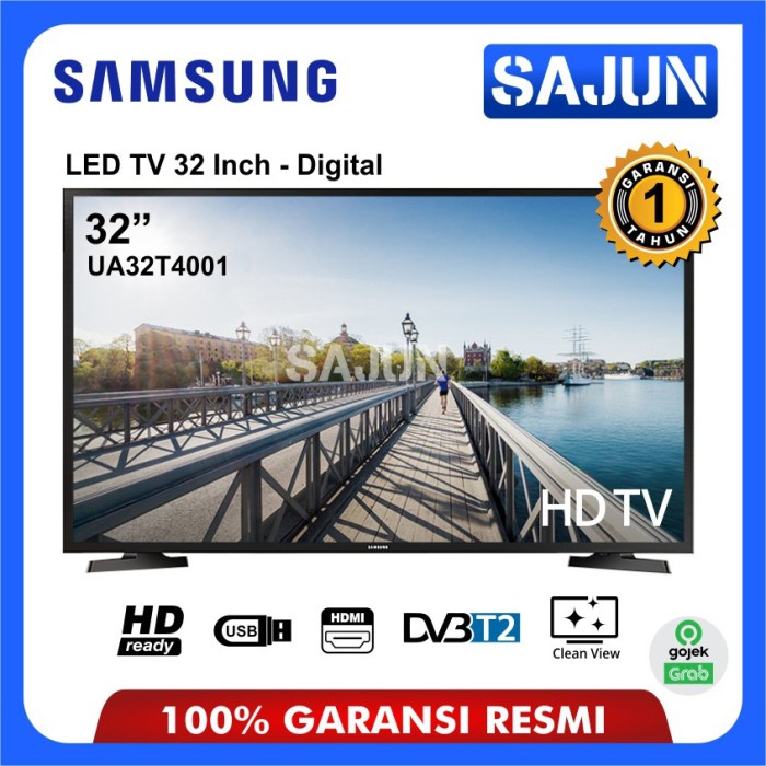 Jual Samsung UA32T4001 TV LED 32 Inch Digital TV USB Movie HD 32T4001 ...