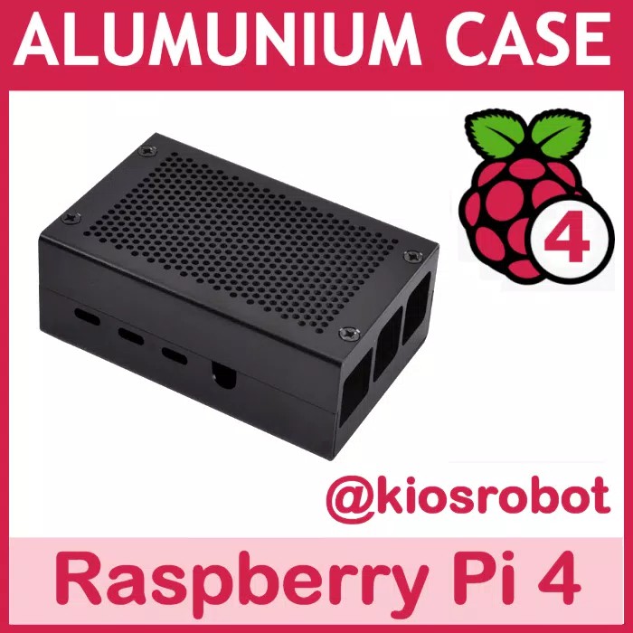 Jual Case Raspberry Pi 4 Alumunium Metal Box Casing Aluminium | Shopee ...