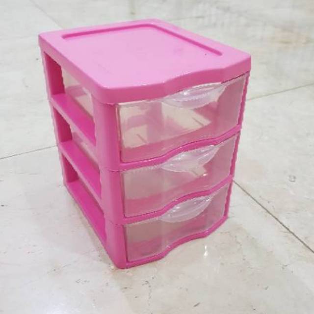 Jual Laci Mini Container Susun 3 Plastik Aesthetic | Shopee Indonesia