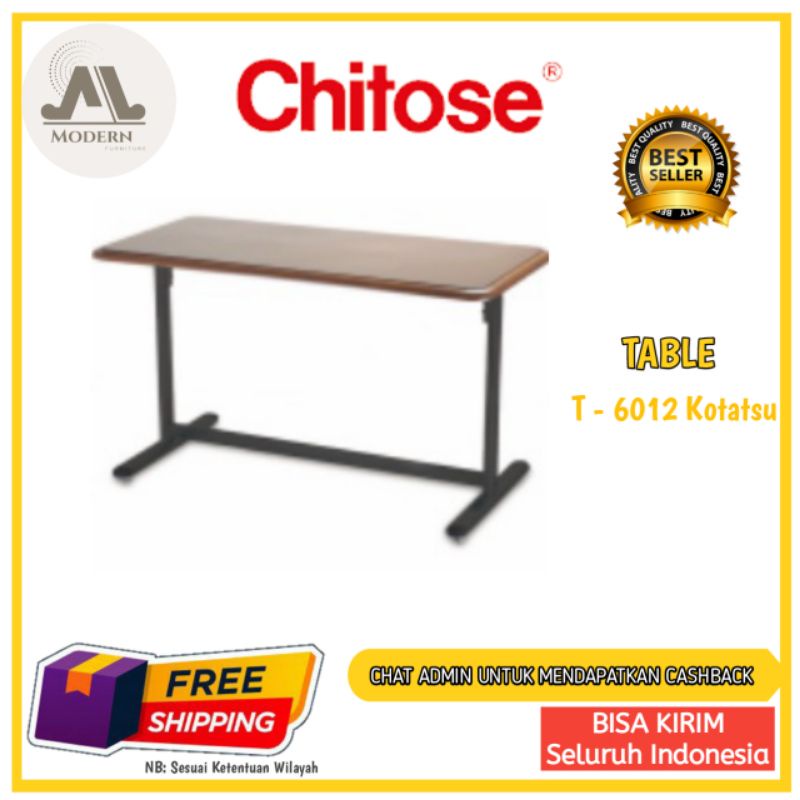 Jual TERMURAH Table / Meja Serbaguna terbaru Chitose Tipe T 6012 Kotatsu | Shopee Indonesia