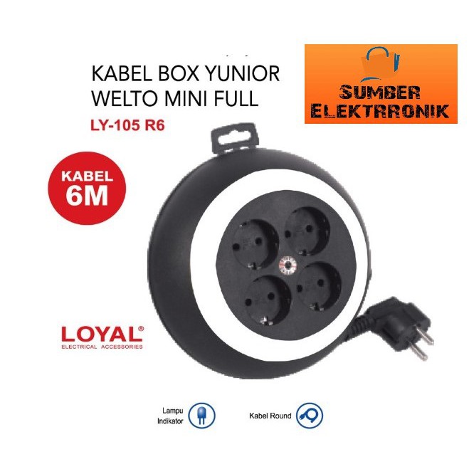 Jual Box Kabel / Roll Kabel Loyal 105 Yunior Bakpao LY105 R6 Arde Welto ...