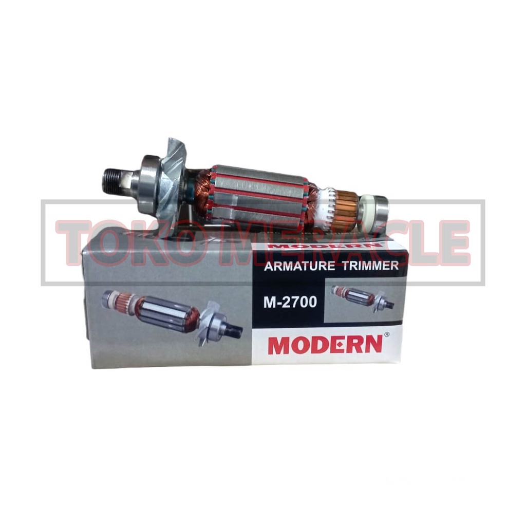 Jual [ARMATURE] Modern M2700 - Angker Rotor Mesin Profil Trimmer M-2700 ...