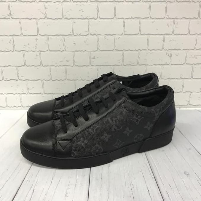 Jual sepatu louis vuitton sneaker monogram pria new..premium quality ...