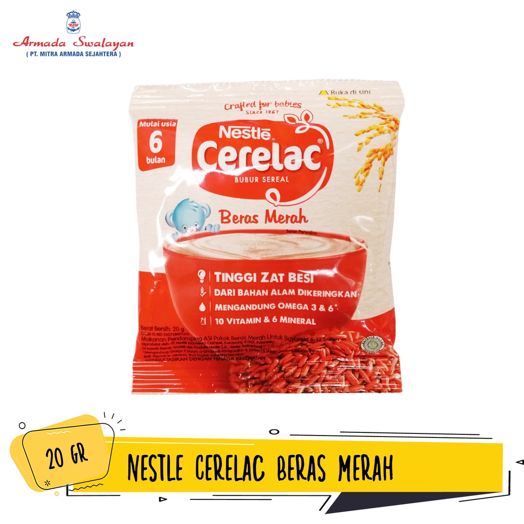 Jual Nestle Cerelac Beras Merah | Nestle Cerelac Kacang Hijau Sachet ...