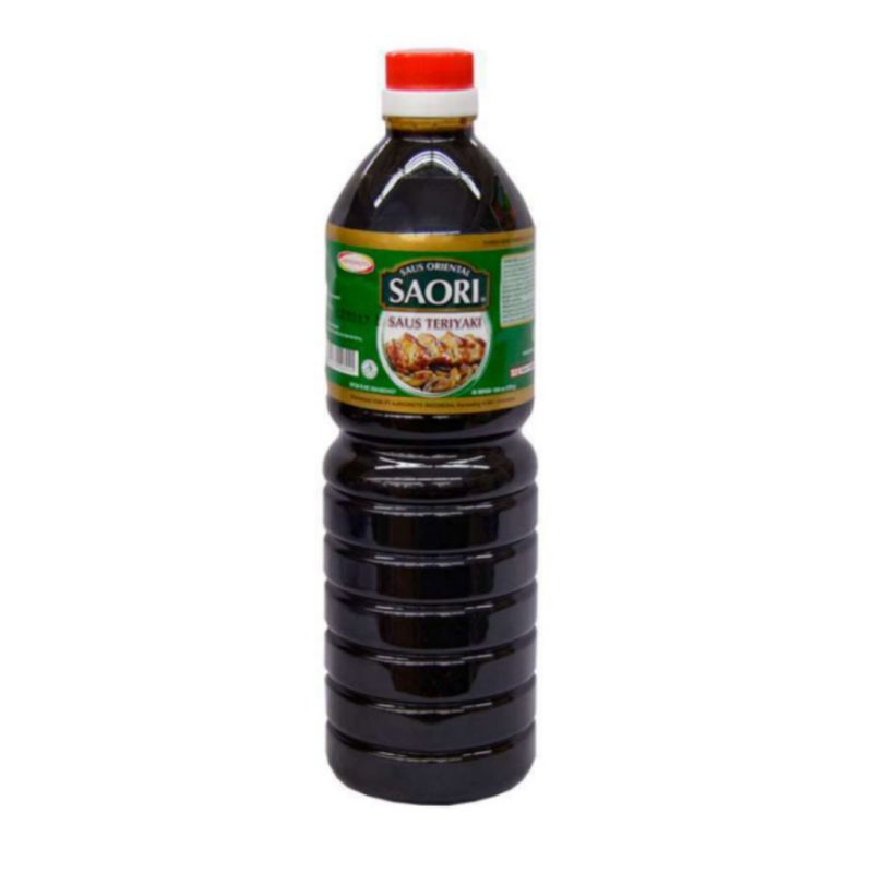 Jual Saori saus tiram / teriyaki saos kemasan 1 liter 1000 ml | Shopee ...
