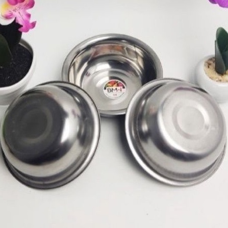Jual Kobokan Stainless 14cm Mangkok Nasi Timbel Baskom Mini | Shopee ...