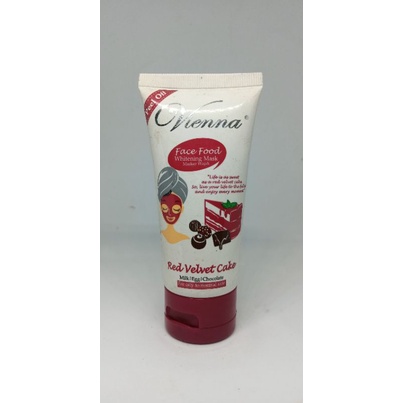 Jual Masker wajah Vienna red Velvet cake original | Shopee Indonesia
