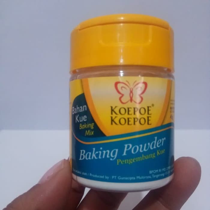Jual BAKING POWDER KOEPOE KOEPOE 45 Gr/LSN (12 PCS) | Shopee Indonesia