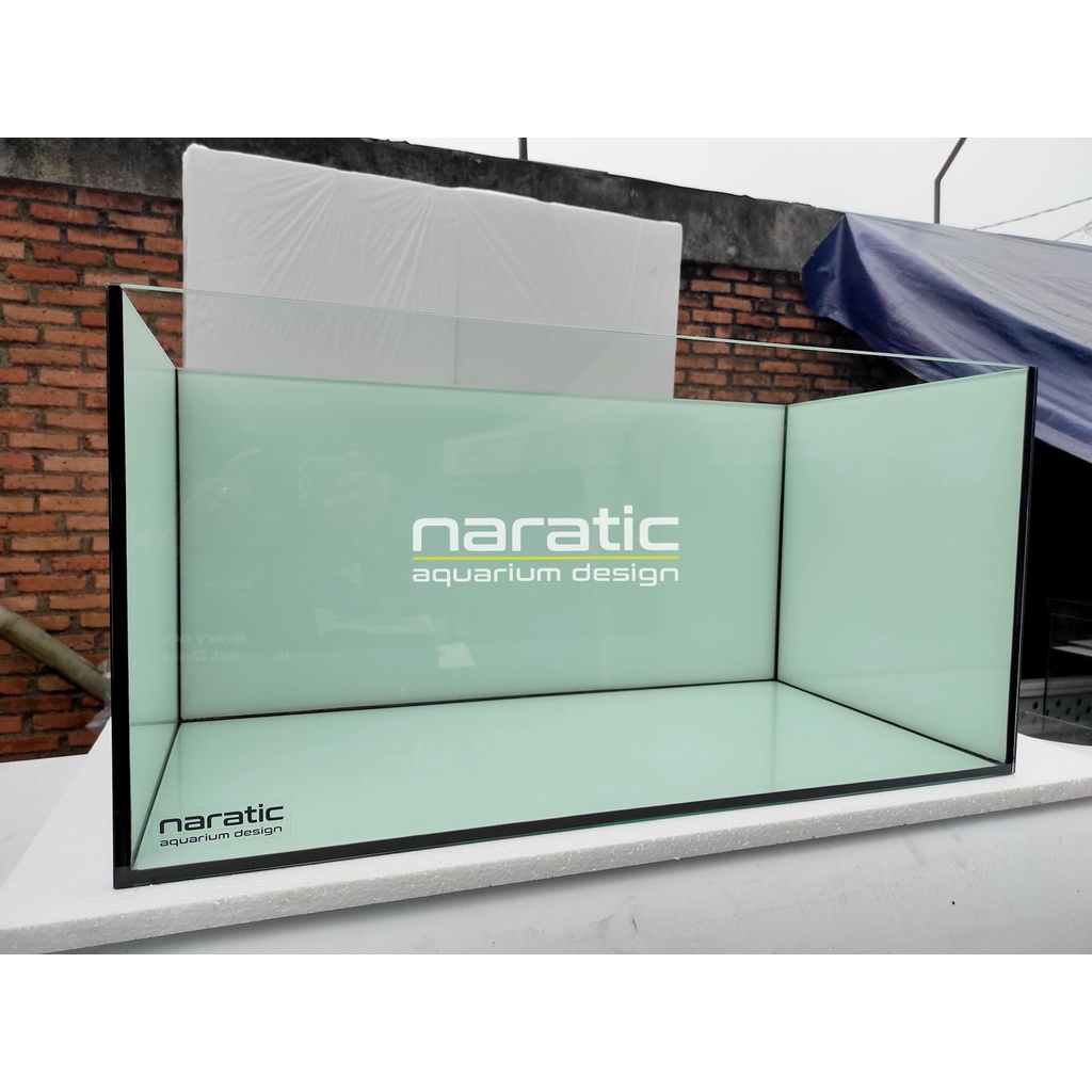 Jual Aquarium rimless 80x40x40 8mm | Shopee Indonesia