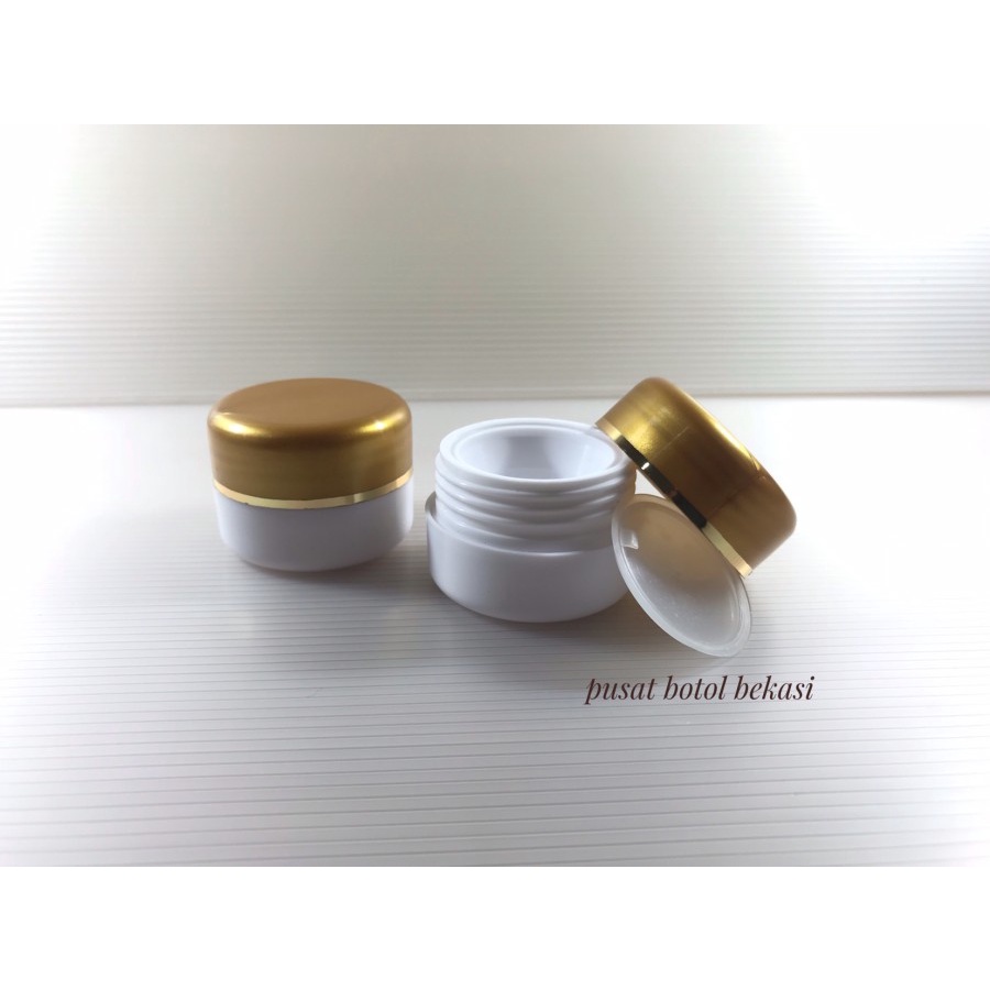 Jual Pot cream 12,5 gram gold tua putih | Shopee Indonesia
