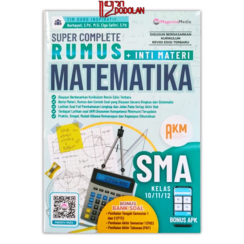 Jual Buku Pelajaran SMA - Buku Rumus SMA - Rumus Matematika SMA - SUPER ...