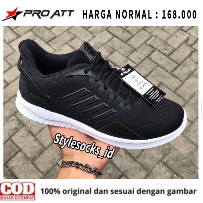 Jual SEPATU SEKOLAH PRO ATT HITAM PUTIH / SEPATU RUNNING MURAH / SEPTU PRO ATT ORIGINAL | Shopee ...