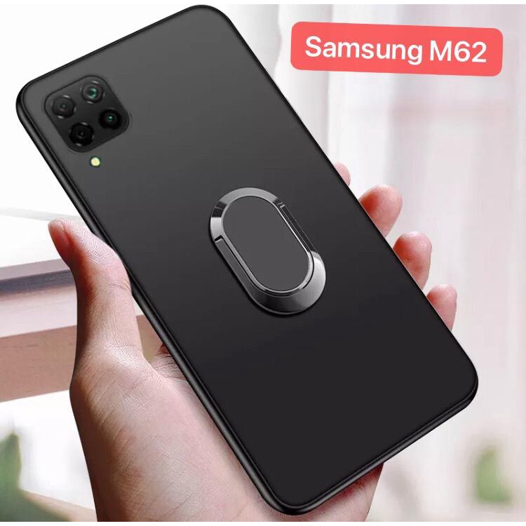Jual Case Samsung M62 A02 A02S A03S Soft Case Macaron List Ring Magnetic Tpu Black Line Kori ...