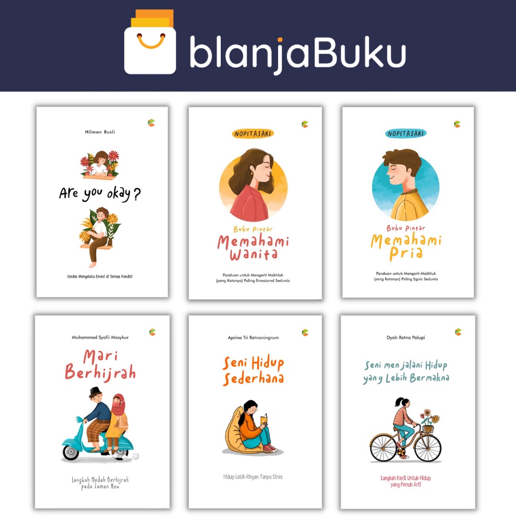 Jual Paket Buku Self Improvement - Pintar Memahami Pria Wanita , Seni ... Jual Paket Buku Self Improvement - Pintar Memahami Pria Wanita , Seni ...