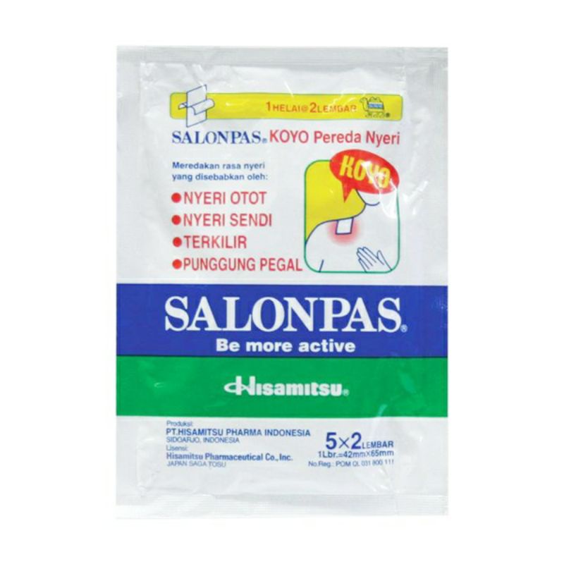 Jual Salonpas Biru koyo hangat (5x2 lembar) | Shopee Indonesia