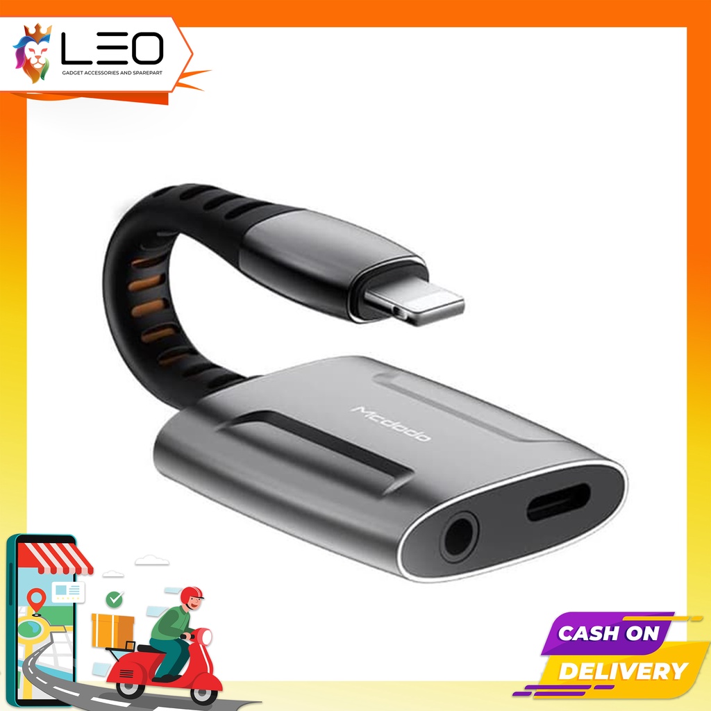 Jual Adapter/Aux Audio Converter Mcdodo CA-6340 Lightning To Lightning ...