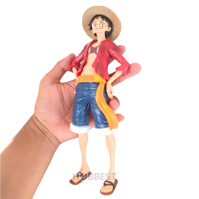 Jual Trendi Grandista One Piece : Monkey D Luffy - Action Figure Miniatur Pajangan Limited ...